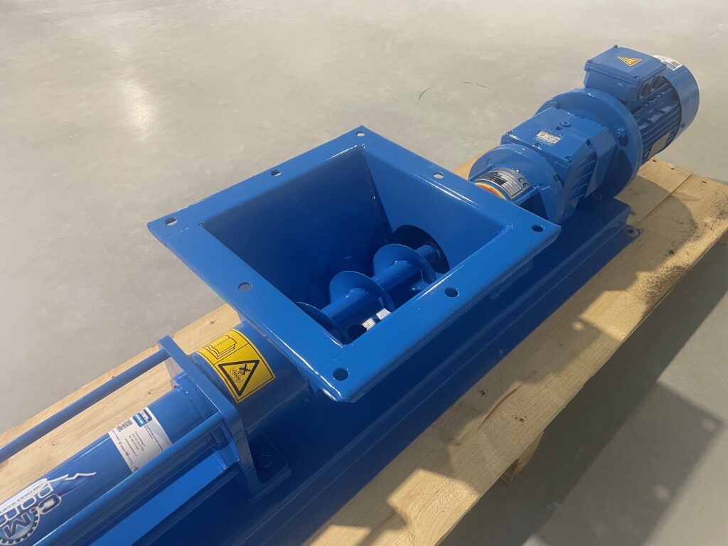 Monopomp voor betonproducten - Moes Pompen