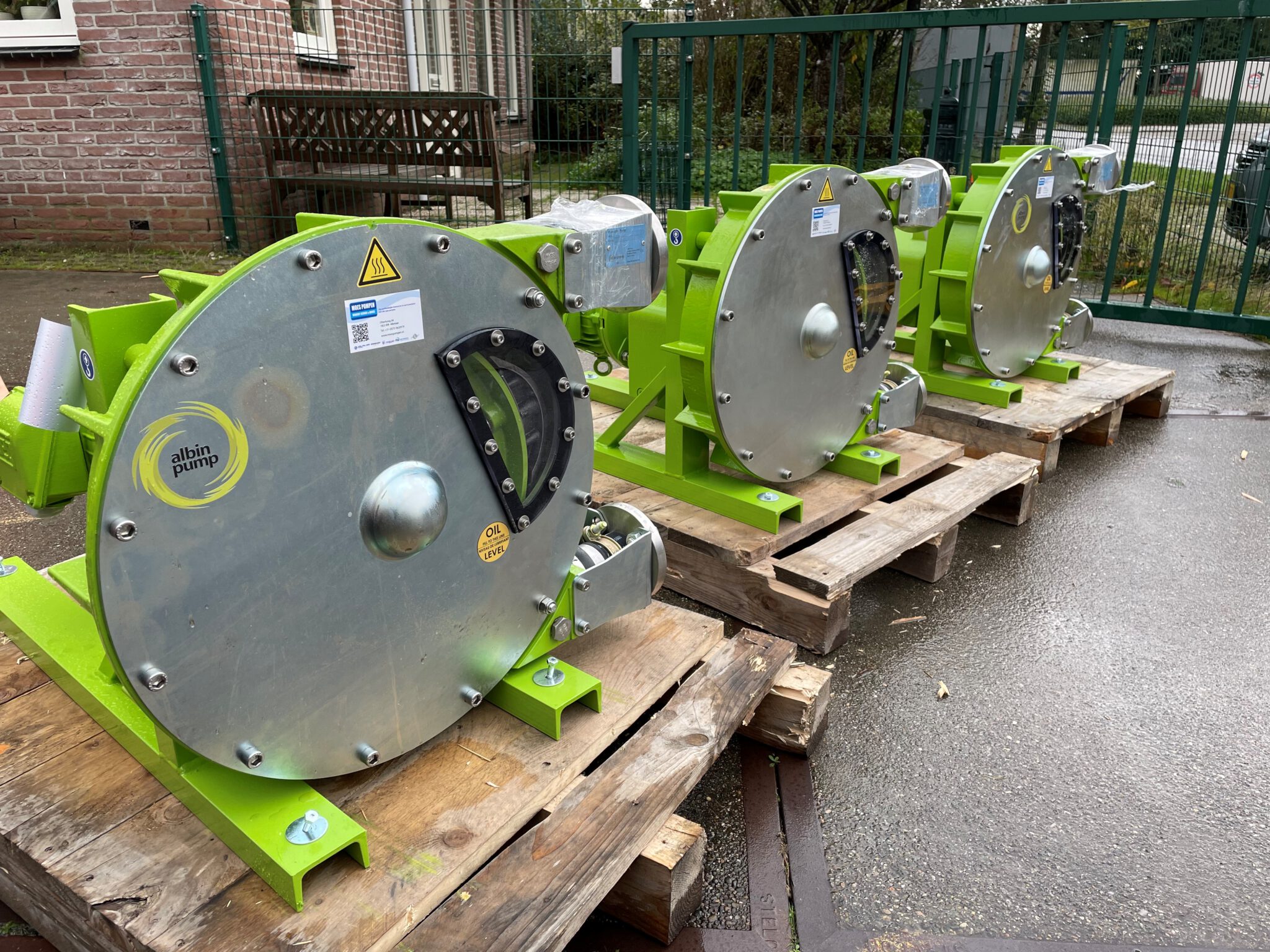 Slangenpompen voor kamerfilter-pers - Moes Pompen